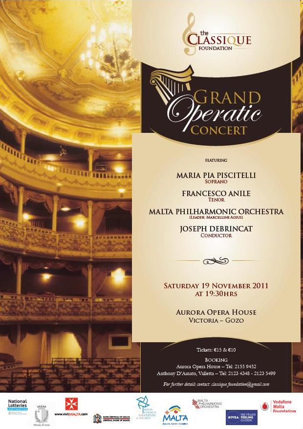 The Grand Operatic Concert, Gozo