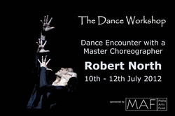 Dance workshop with Robert North
